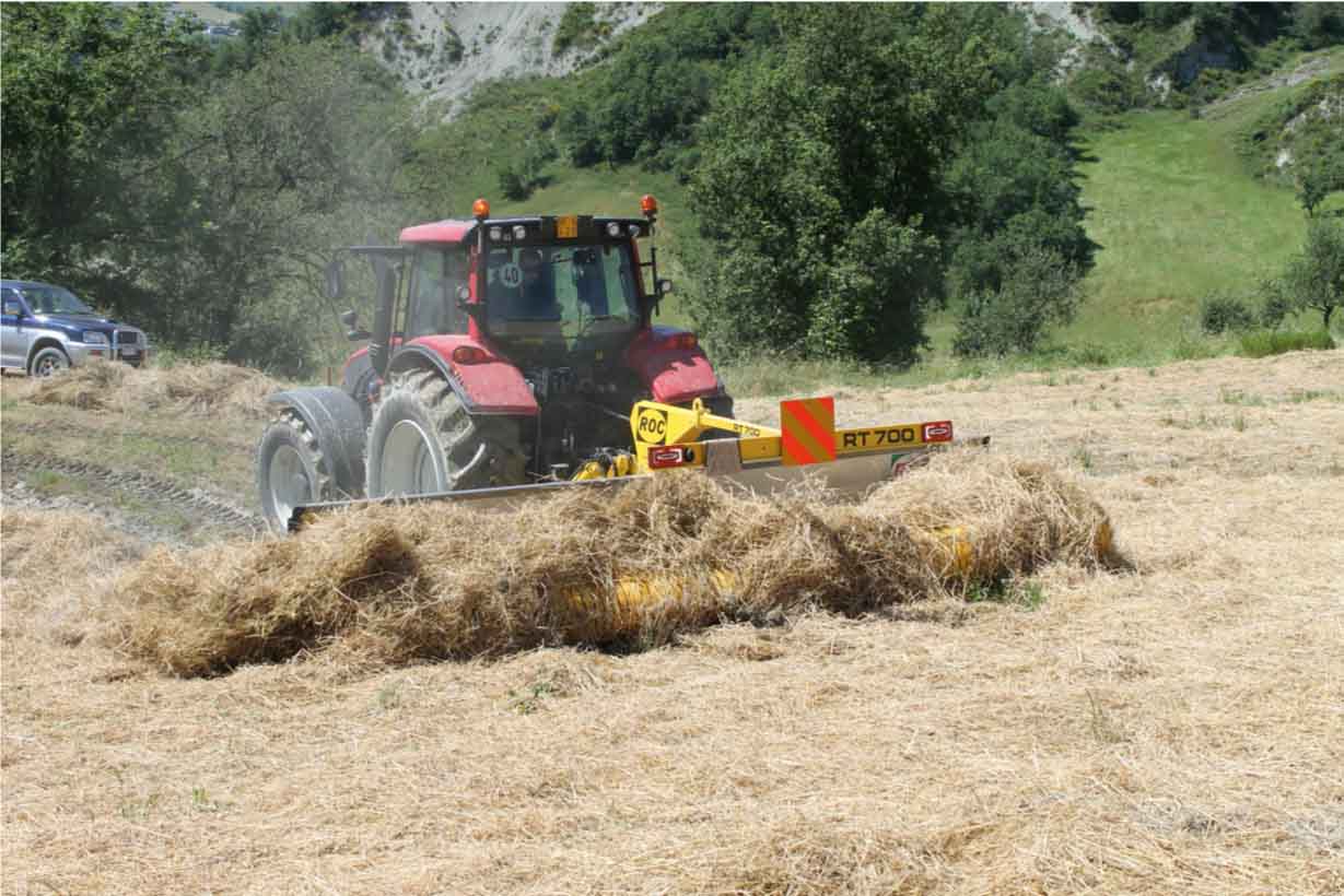 Rastrillo hilerador ROC RT 730 | Aro Agrarian Technology
